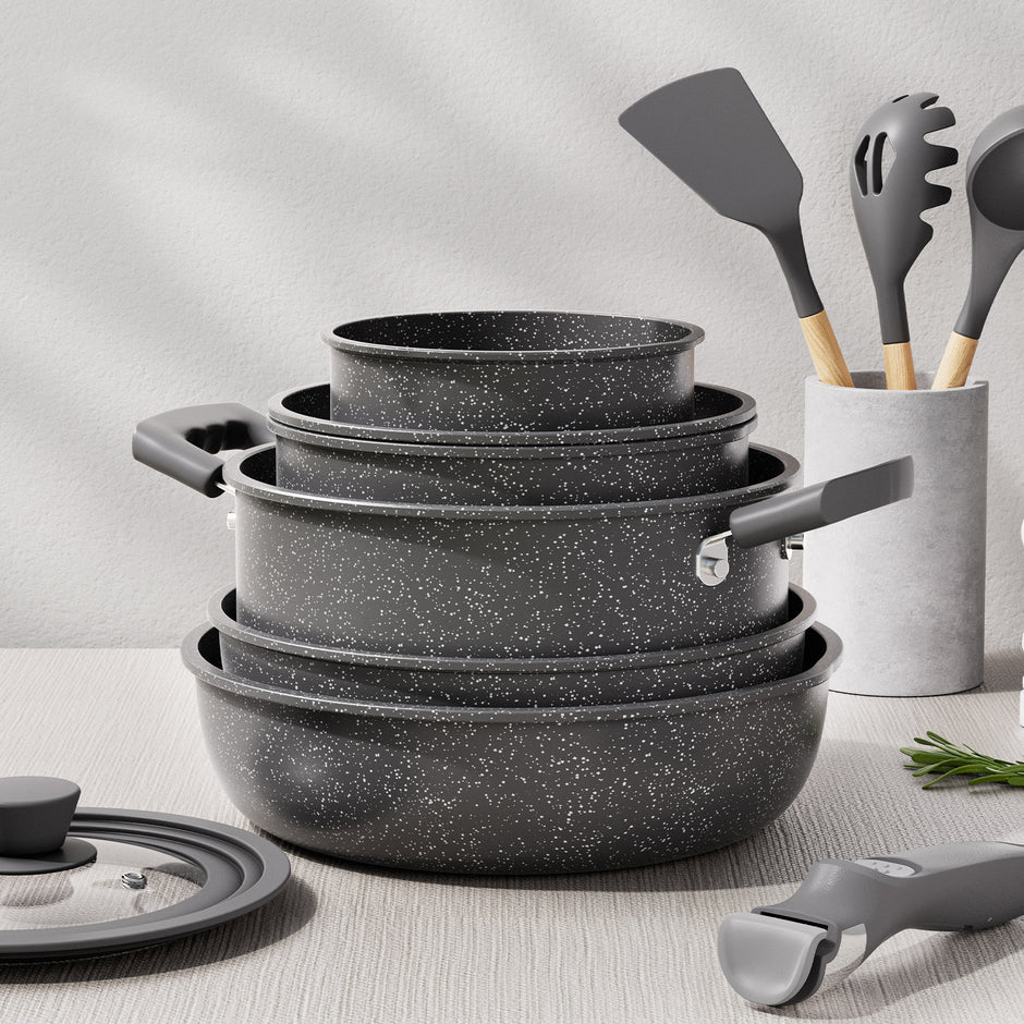 Bazova | Healthy & Durable Cookware Sets with Ceramic Coating